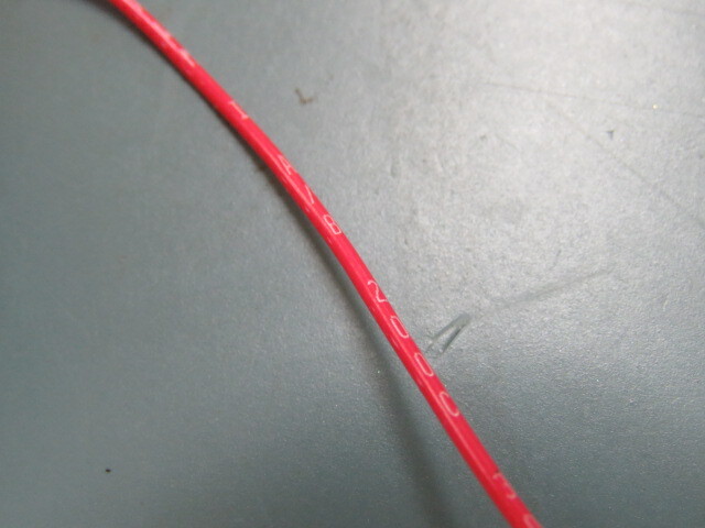 WEICO 2224/19UL-2 Qty of 995 per Lot 24AWG WIRE RED STRAND TEFLON; 300V ...