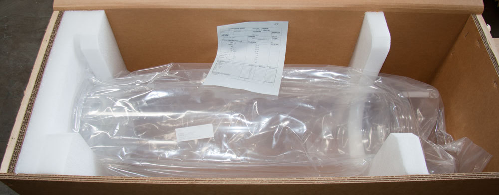 NEW ASM PN: 2604782-01 QTZ ATM Atmospheric Furnace Process Tube (Quartz ...