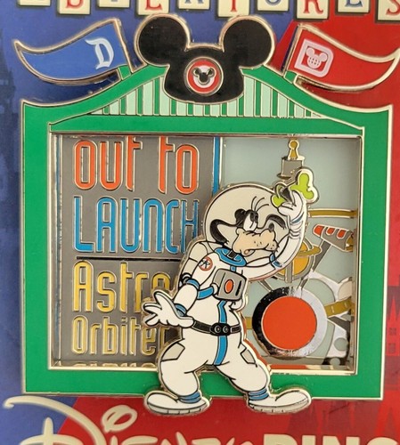 2024 Disney Parks Bicoastal Adventures Astro Orbiter Goofy Pin LE 4000 ...