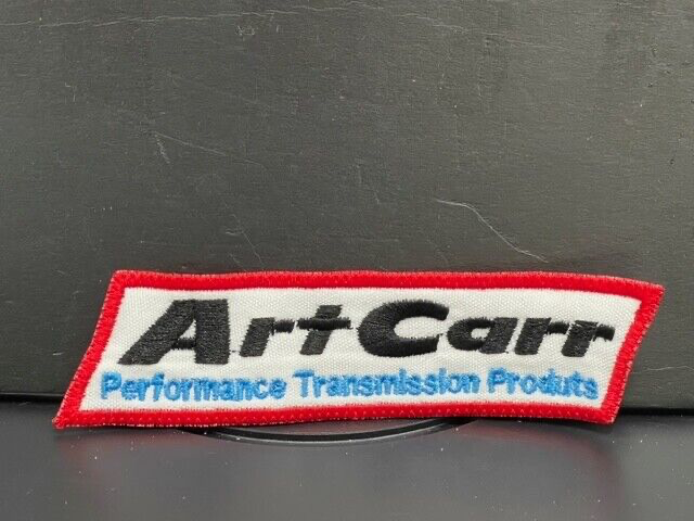 VRHTF NHRA VINTAGE ART CARR TRANSMISSIONS PATCH 5" X 1.25" EXCELLENT ...