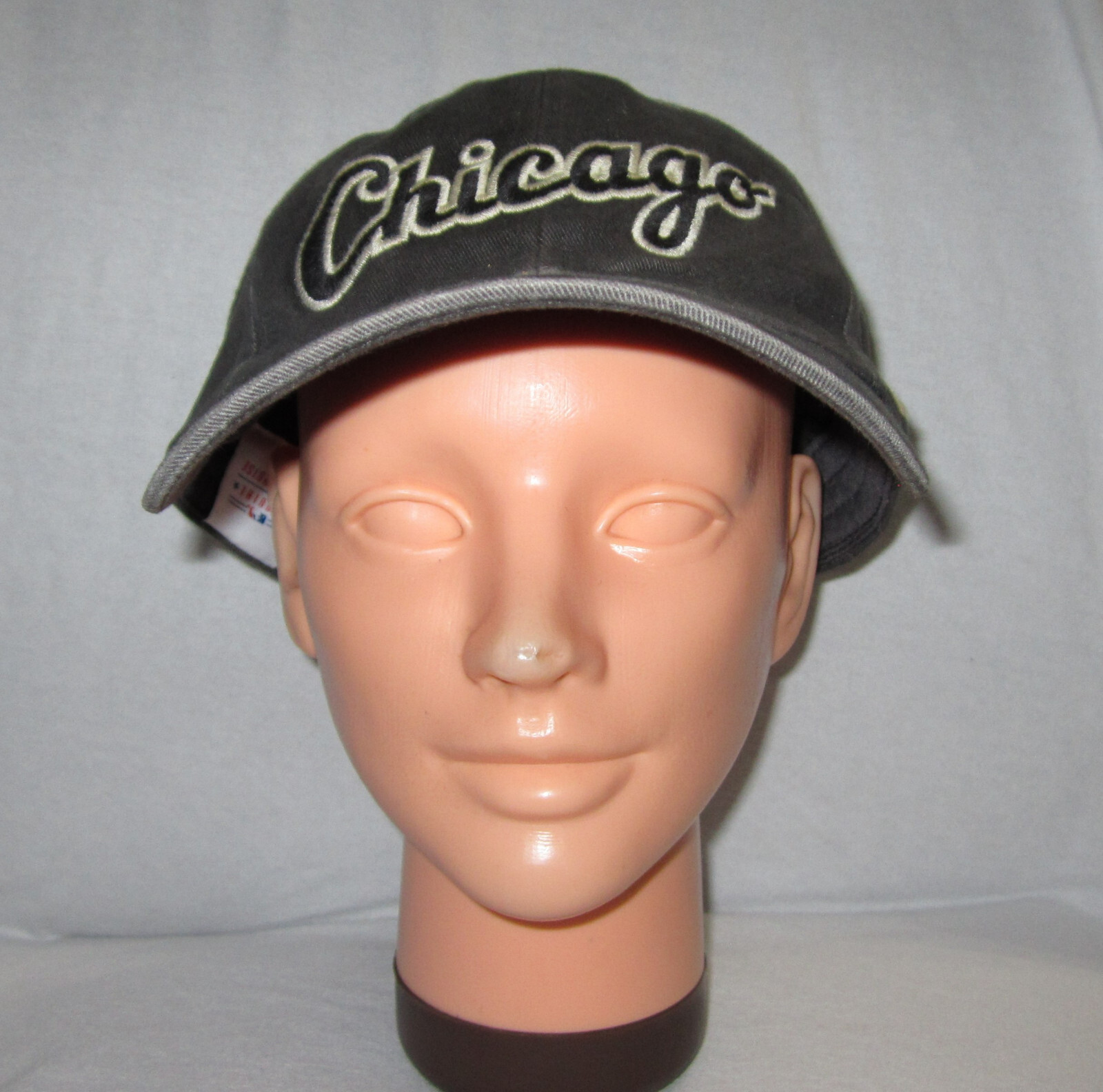 Vintage Nike Chicago White Sox Script Hat Stretch Fit 90's MLB Genuine ...