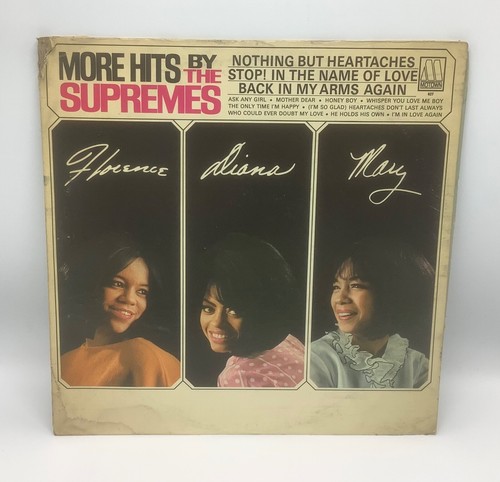 The Supremes-More Hits -1965 12” 33rpm Vinyl LP Record | eBay