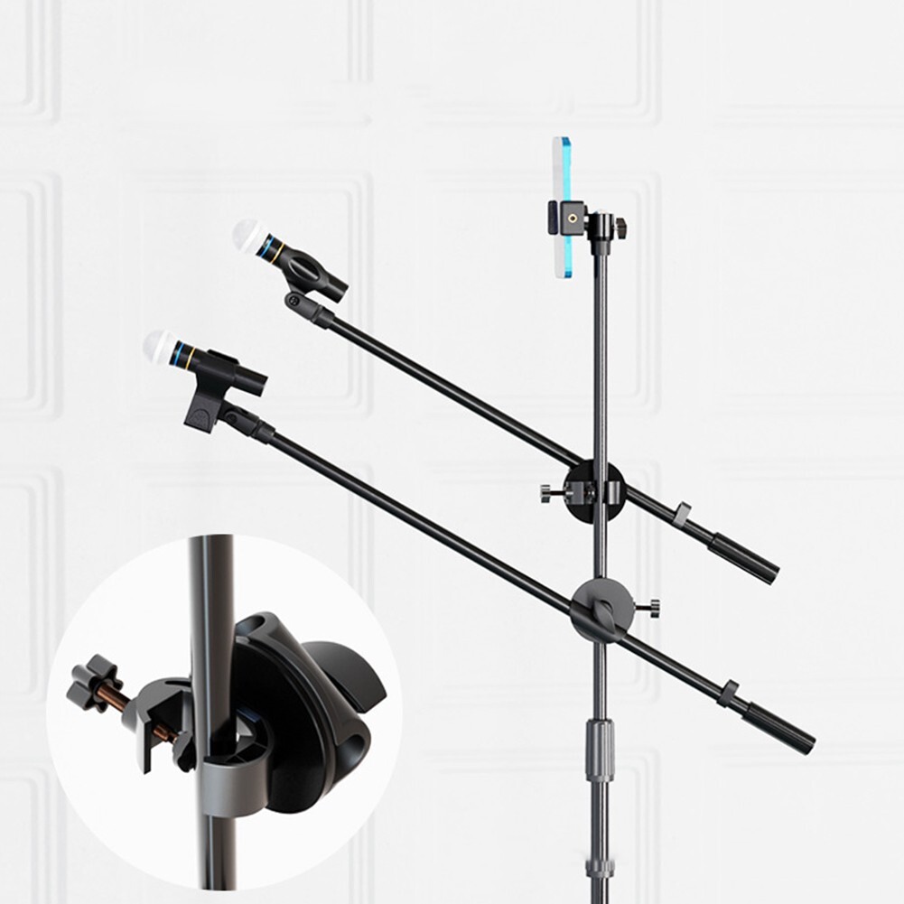 Microphone Stand Crossbar Indoor Outdoor Bracket Broadcast Extension ...