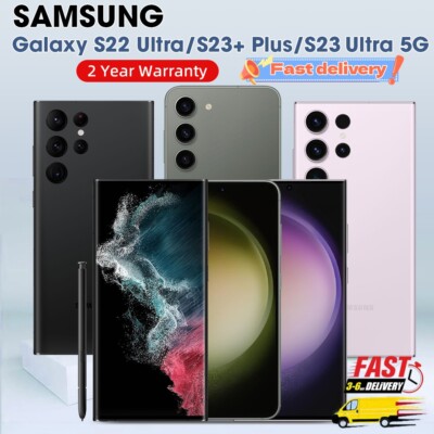 SAMSUNG GALAXY S23 ULTRA/S23+/S22 ULTRA 5G/S21 ULTRA UNLOCKED RE-SEALED ...