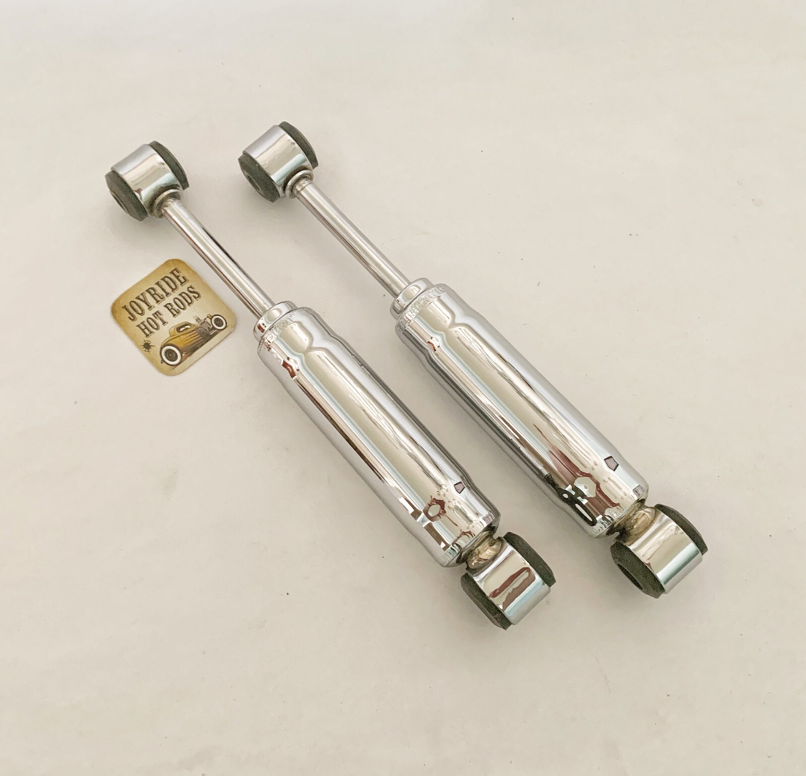 Hot Rod Gas Shocks - "Shorties" - (8" -> 11") - Chrome Plated - 1 PAIR ...