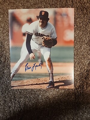 BILL LASKEY 1984 San Francisco Giants SIGNED 8x10 Photo | eBay