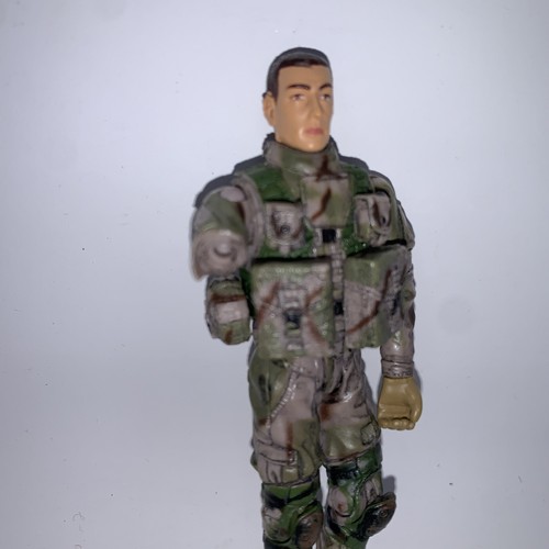 Elite Force USMC Machine Gunner Loose 4" Action Figure BBI 2000 No Accs ...