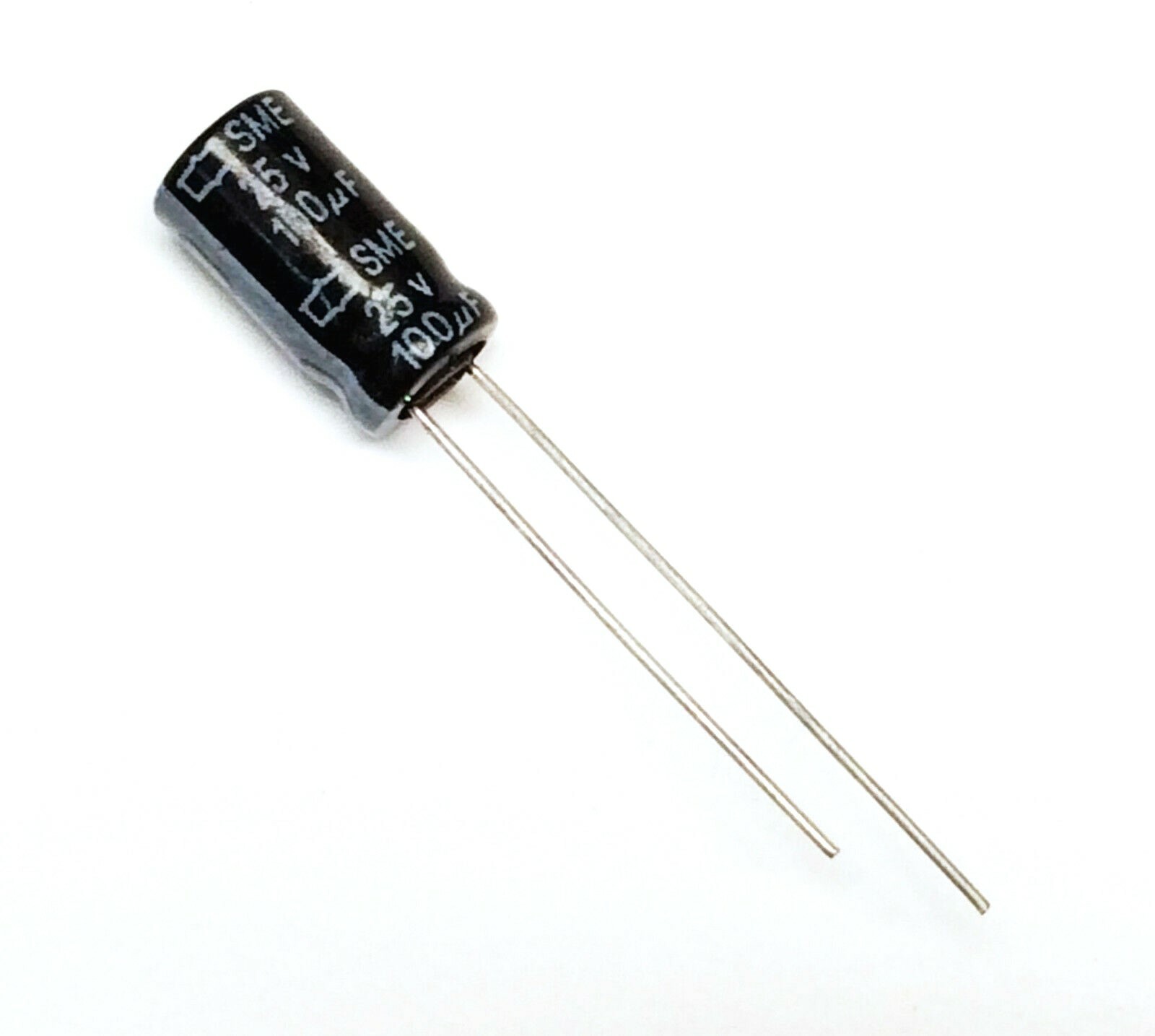 Condensatore Elettrolitico 100uF 25V 85°C Radiale 6x11mm Nippon ...