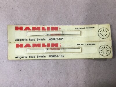 Lot of 2 Hamlin MSRR-2-185 Magnetic Reed Switch #61G2RM | eBay