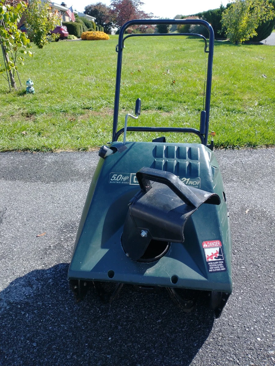 Craftsman Snowblower Green