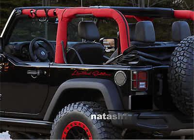 LIMITED EDITION Sport Vinyl Decal sticker emblem logo RED Fits: JEEP ...