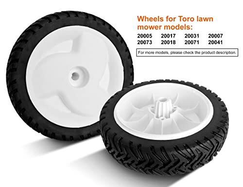 1051814 Front Wheels For Toro Mower 8" Drive Wheel Assembly For Toro 22 ...