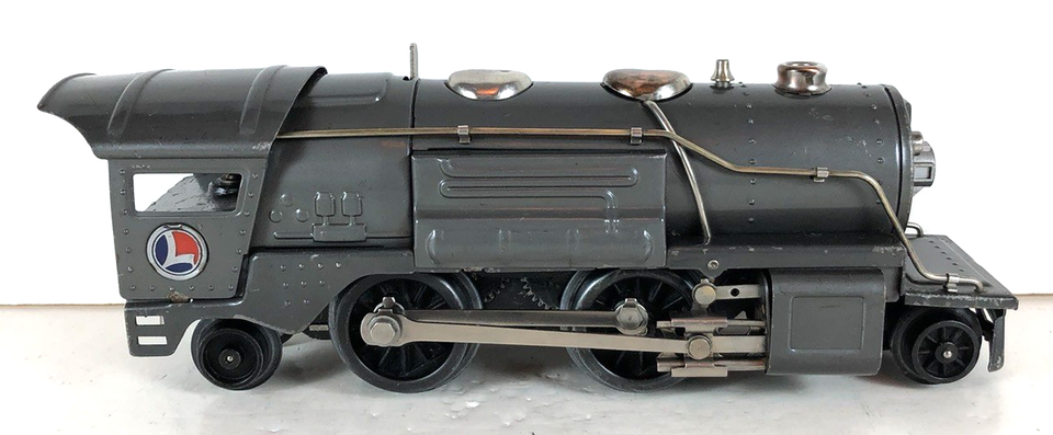 Lionel No. 259E / 1689W Steam Locomotive, Gunmetal Gray With Nickel ...