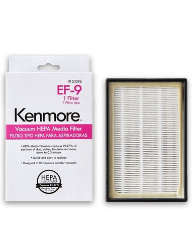 Genuine Kenmore EF-9 Vacuum Hepa Filter Replacement 53296 40195 | eBay