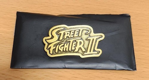 Capcom Big Logo Pin Badge Street Fighter II | eBay