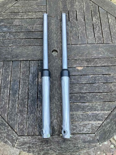 Betor 35mm forks Pro polished new seals etc Rickman Flat track Pre 65 ...