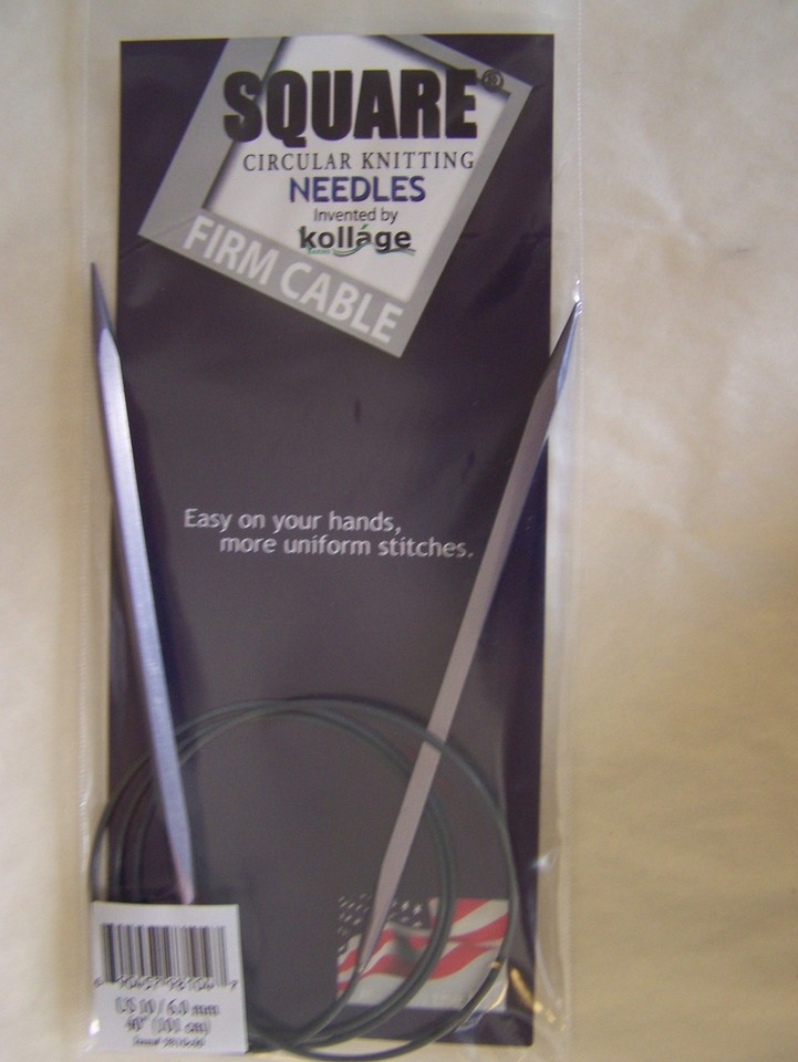Kollage Square Circular Knitting Needles 40" FIRM | eBay