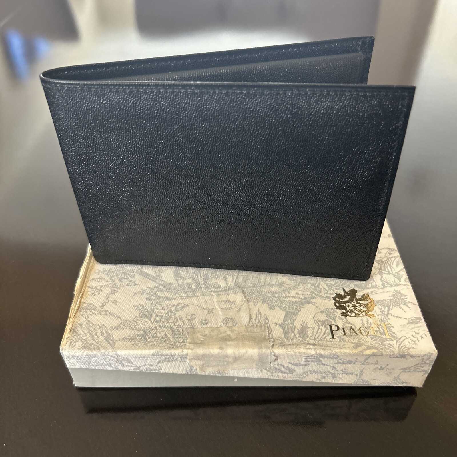 Piaget Black Leather Wallet - Gem