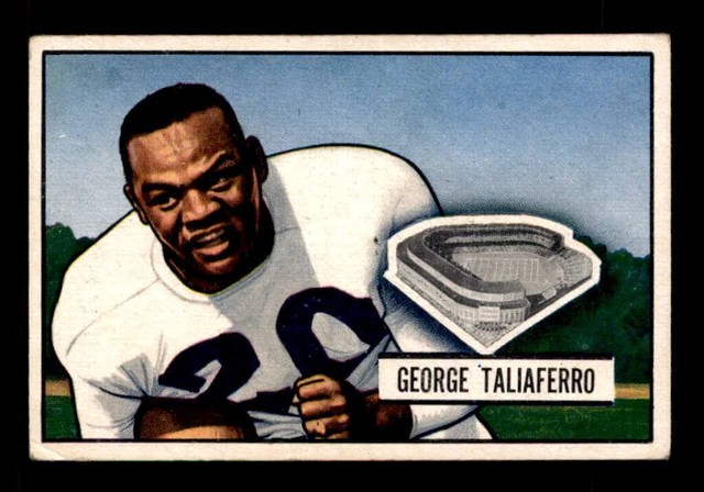 1951 Bowman - #8 George Taliaferro for sale online | eBay