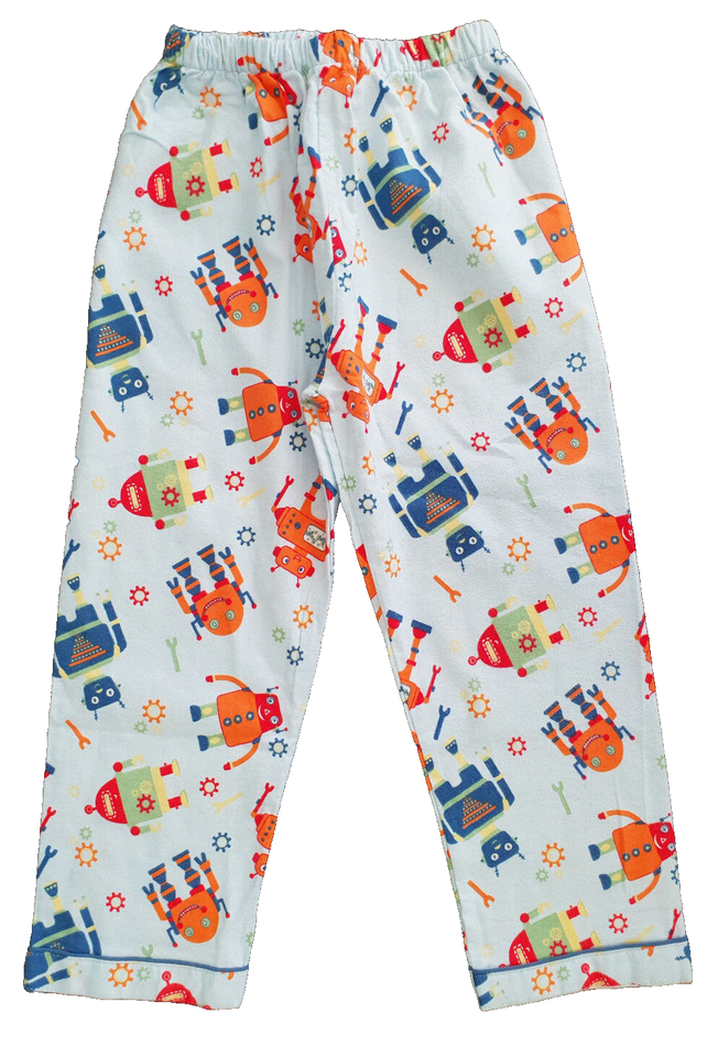 BNWT Boys Sz 4 Under Cover Crew Sky Robot Long Flannel Winter Style PJ ...
