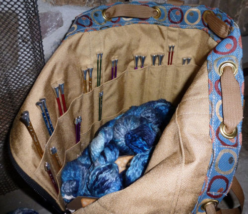 Nantucket Bagg Tapestry Knitting Bag, Tote, Travel, Tools, Art, BOLD ...