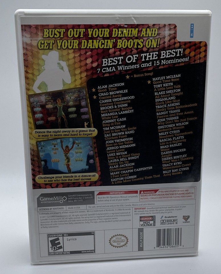 Country Dance Nintendo Wii Complete | eBay