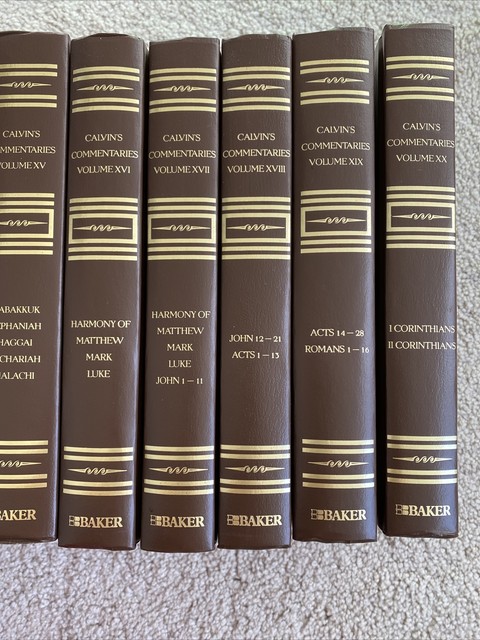 Calvin's Commentaries by John Calvin (2009, Hardcover) for sale online ...