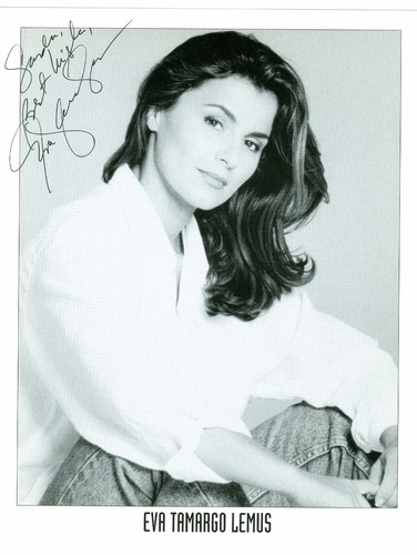 Eva Tamargo Lemus autographed signed photo Passions The Have and Have ...