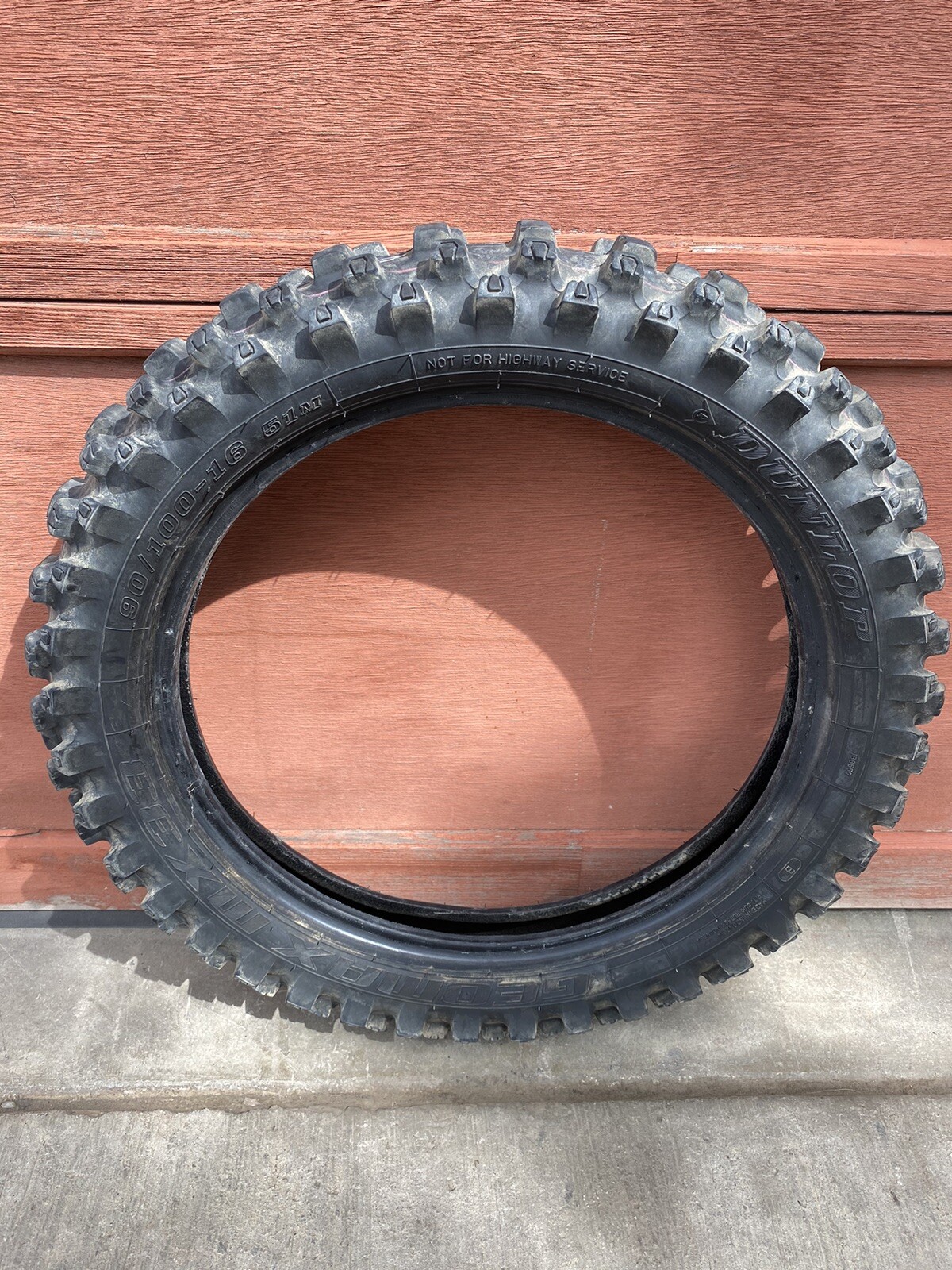 Dunlop - 45234128 - Geomax MX33 Soft/Intermediate Rear Tire, 90/100-16 ...