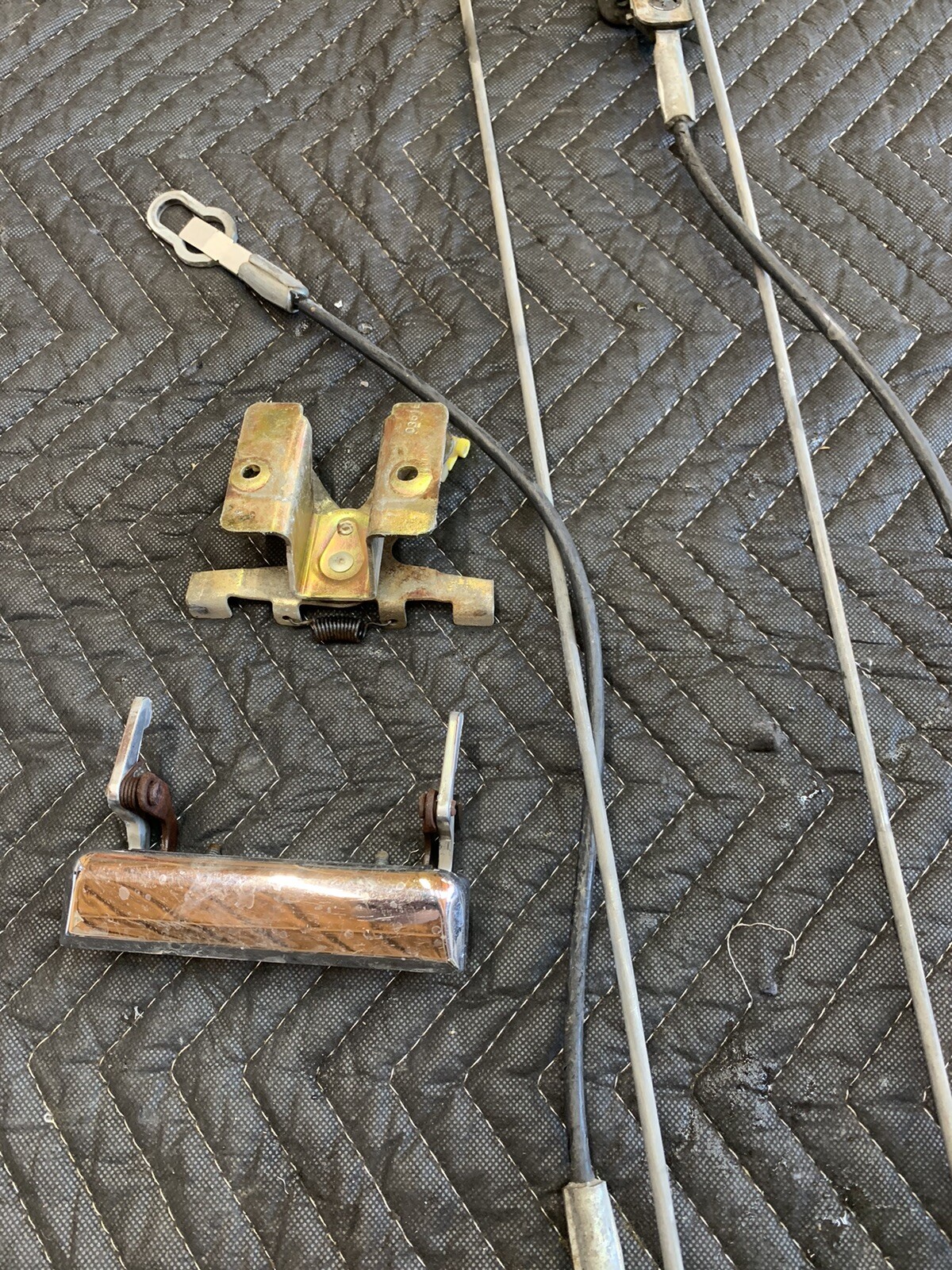 Tailgate Kit For 87-91 Ford F-350 F-150 Fleetside Cable Latch Rods ...