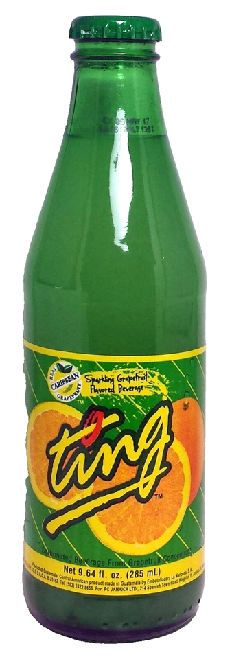 Ting Sparkling Grapefruit flavored drink with pulp - 9.64 Fl oz, 6 pk ...