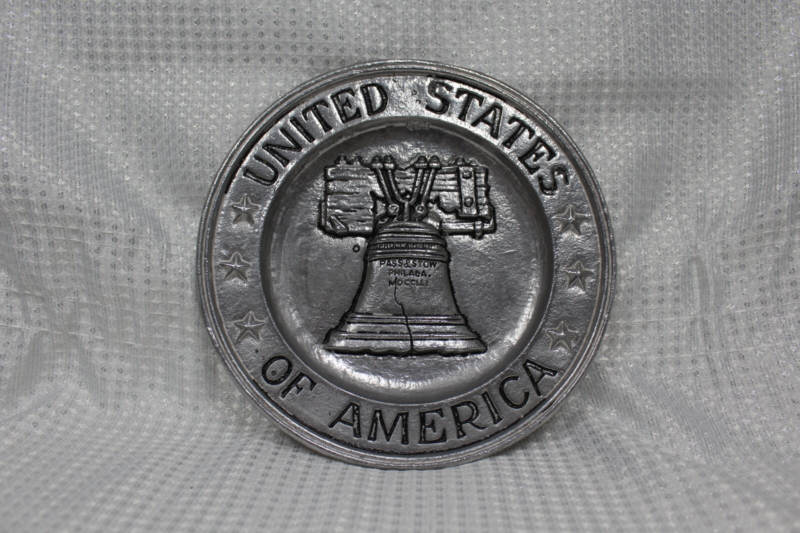 United State of America - Aluminum Cast - Liberty Bell Plate - 8 1/4 in ...