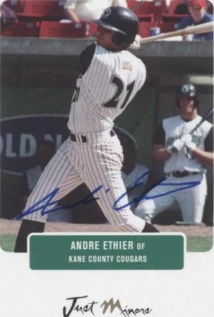 2004 Just Minors Just Prospects - Andre Ethier #28 Autographed (AU, RC ...