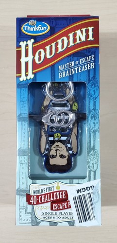 New & Sealed ThinkFun Houdini Master of Escape Logic Game Puzzle ...