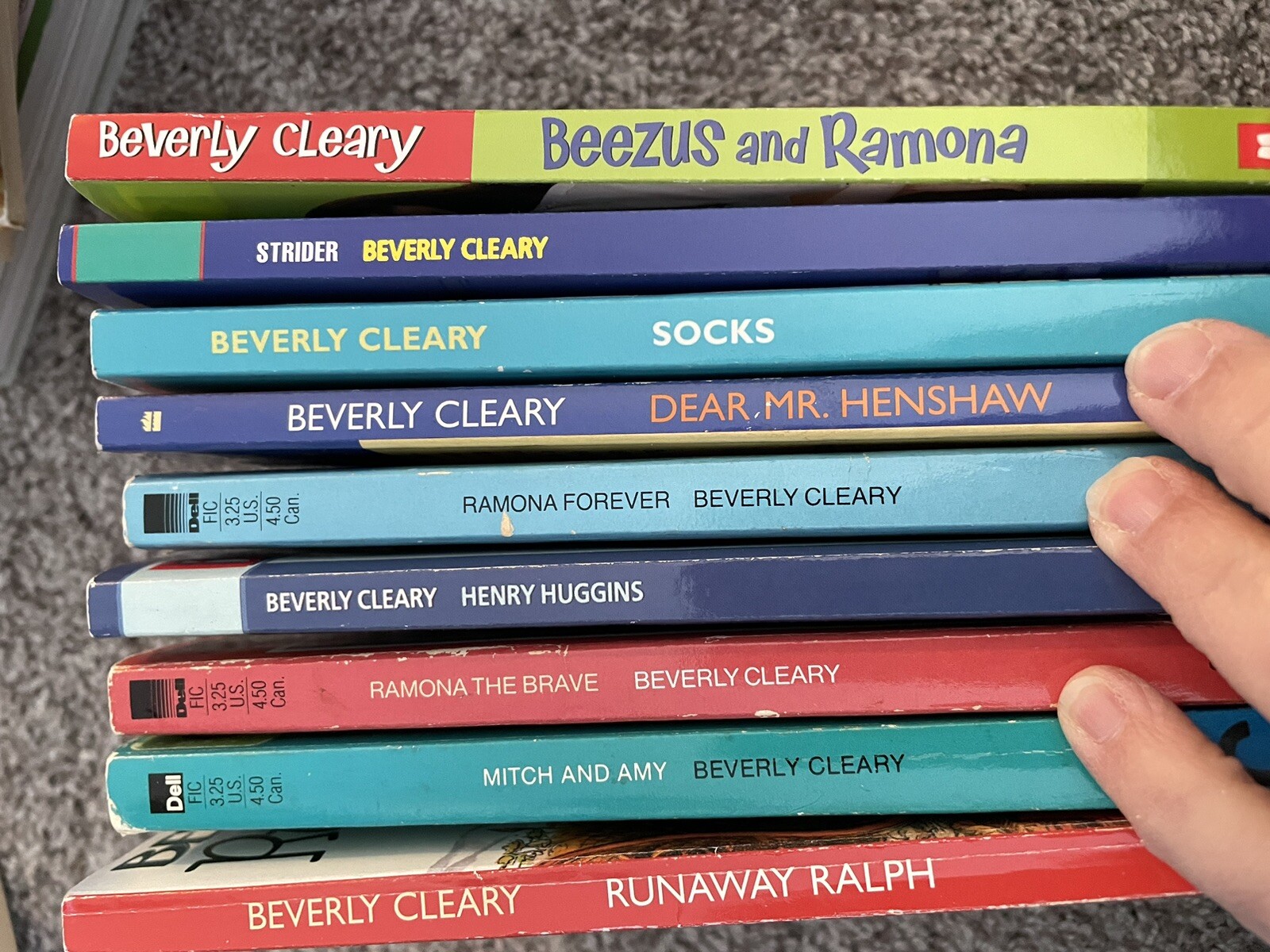 Beverly Cleary Book Lot Of 9 Ramona Risby Books | eBay