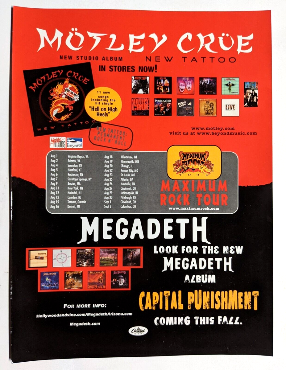 Megadeth Lyric Tattoos