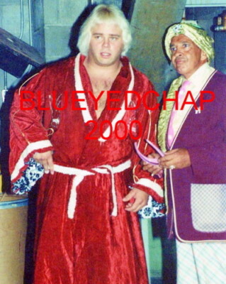 BUDDY ROSE & THE GRAND WIZARD WRESTLER 8 X 10 WRESTLING PHOTO NWA WWF ...