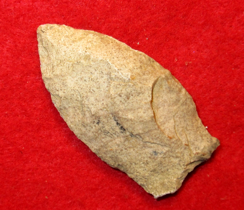 Authentic Native American artifact arrowhead Missouri lance point N15 ...