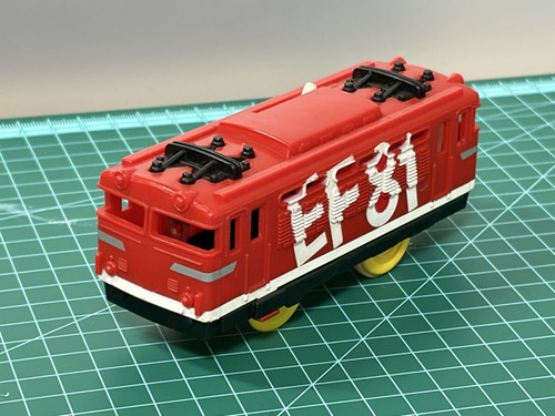 Takara Tomy Plarail EF81 No. 95 Electric Locomotive Rainbow Nijigama ...