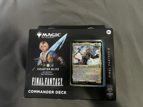 Magic The Gathering - Final Fantasy Commander Deck - Counter Blitz DECK ...