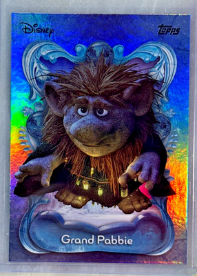 Grand Pabbie 2025 Topps Disney Wonder Frozen Character Variation Foil ...