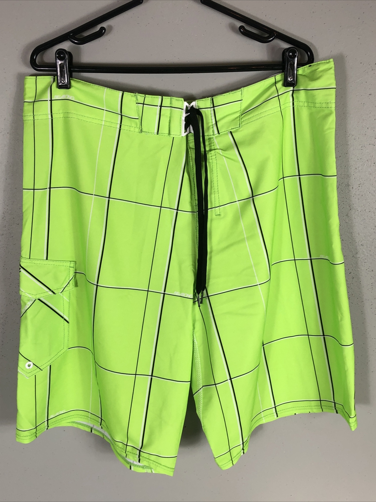 Neon Platinum X Stretch Billabong Surf Board Shorts 38 - Gem