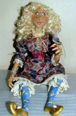 *NEW* Cloth Art Doll Pattern "Angelina" By Michelle Harrold | eBay