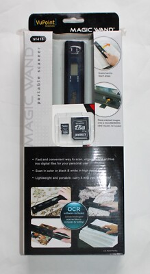 Vupoint Solutions Magic Wand Portable Scanner ST415 Opened box NOS | eBay