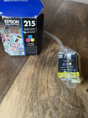 EPSON 215 Ink Standard Capacity Tricolor Cartridge T215530-S WorkForce ...