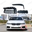 Left Fog Light Cover Molding Grille Set For BMW 5 Series G38 M Sport ...