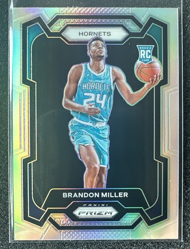 2023-24 Panini Prizm Brandon Miller #152 Rookie SILVER Prizm | eBay