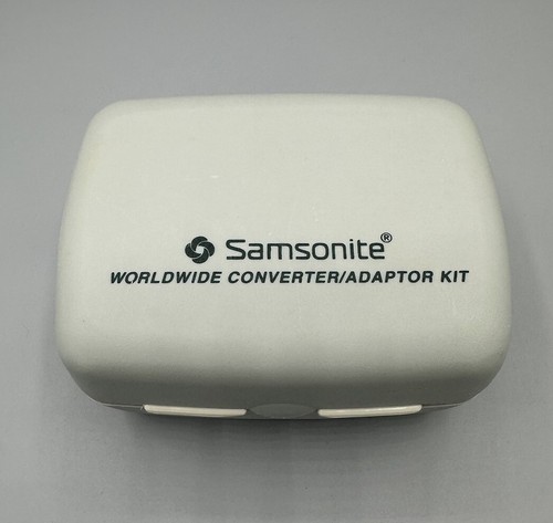 Samsonite Worldwide Converter Adapter Kit With Carry Case 1600 Watt ...