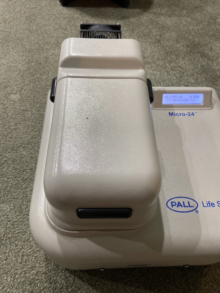 Pall Corporation Micro-24 MicroReactor Bioreactor Fermentation Ver. 4. ...