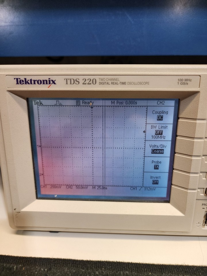 Tektronix TDS 220 100MHz Digital Oscilloscope TDS220 with cords and ...